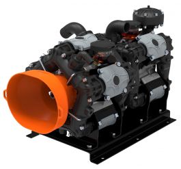 Pompe BPS 550 Tandem - Comet BPS 300 réf: 61500004 + BPS 260 réf: 61470002